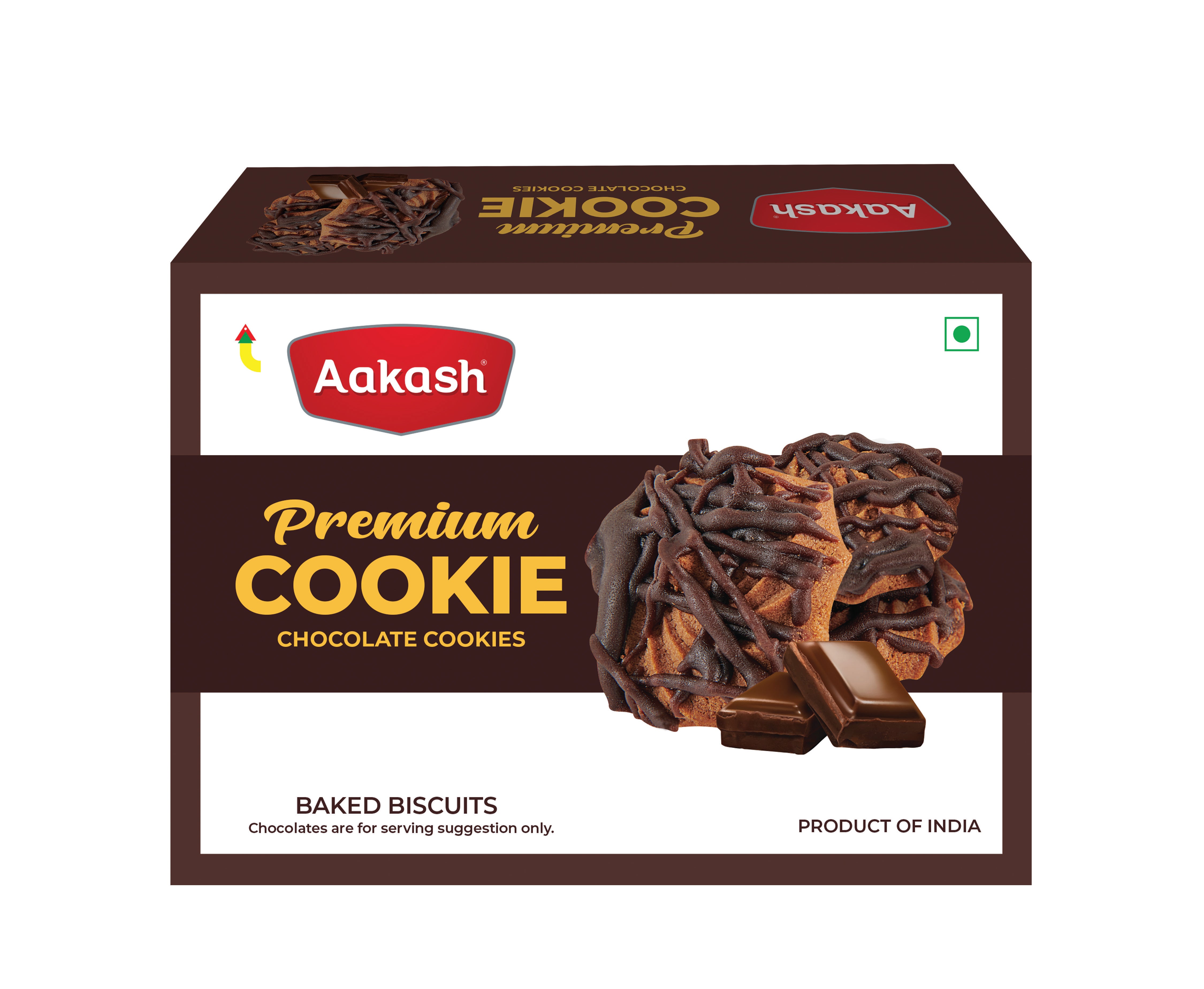 Chocolate Cookies 200gm – Aakash Namkeen