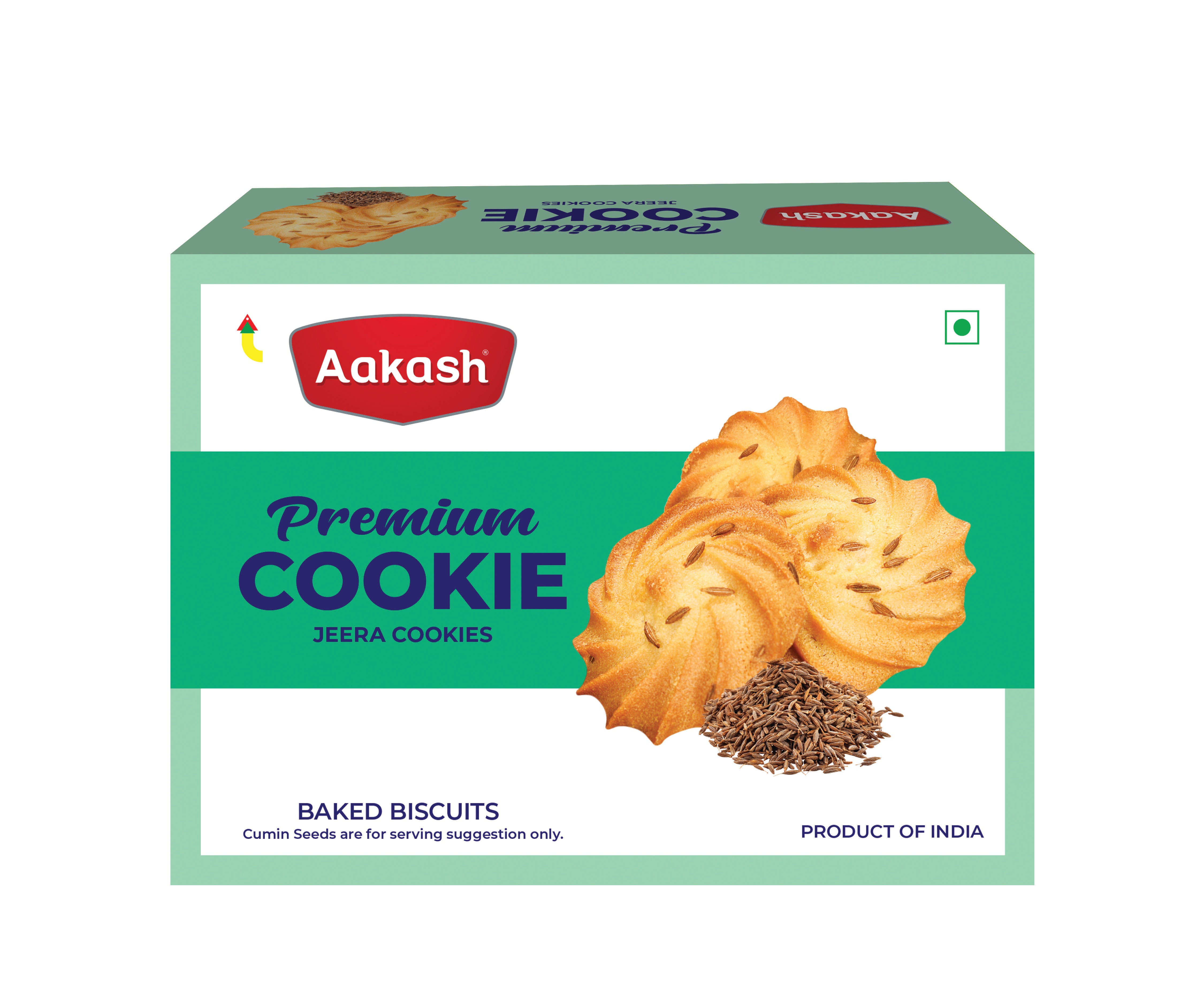 Jeera Cookies 250gm – Aakash Namkeen